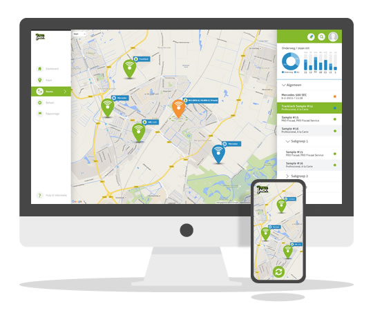 Rittenregistratie van TrackJack® - Voor ZZP, MKB en grootzakelijk