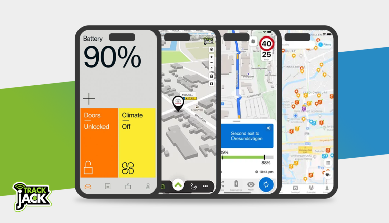 De 4 beste apps voor de elektrische rijder - TrackJack - NL
