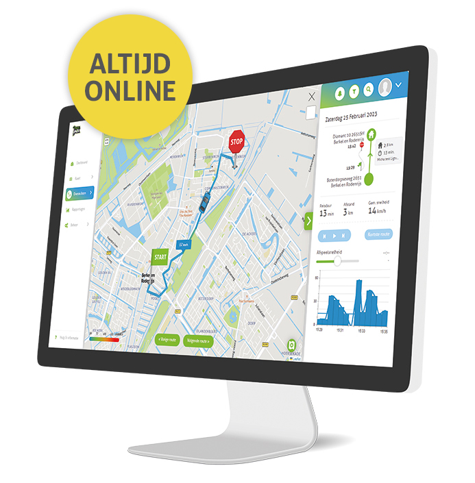 Kilometerregistratie met GPS voor ZZP, MKB en grootzakelijk | TrackJack®