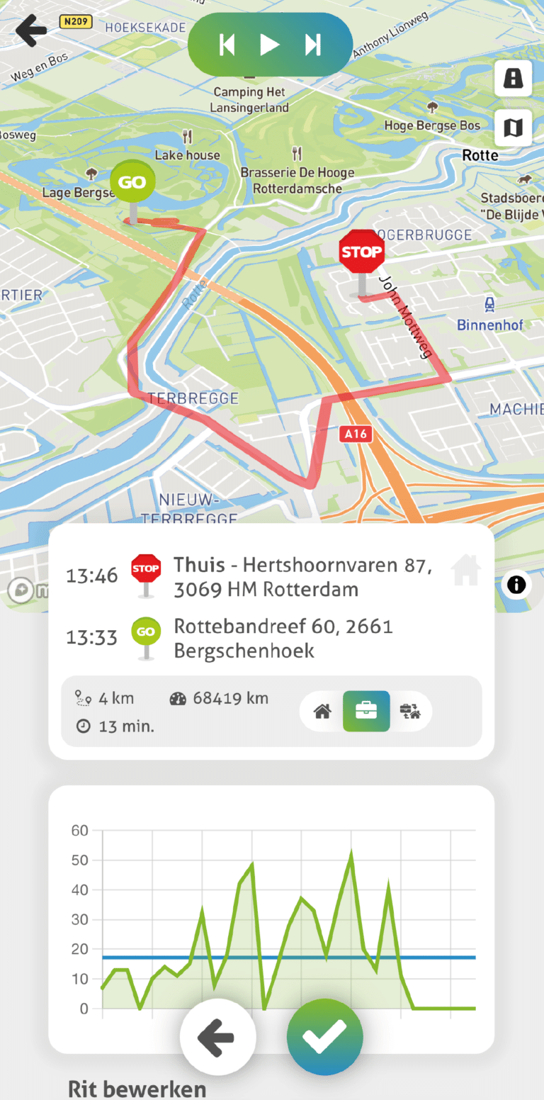 TrackJack App & Online Portal | Automatic Trip Registration